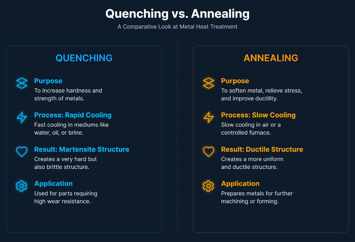 Quenching vs Annealing: What’s the Difference? - MFG Shop