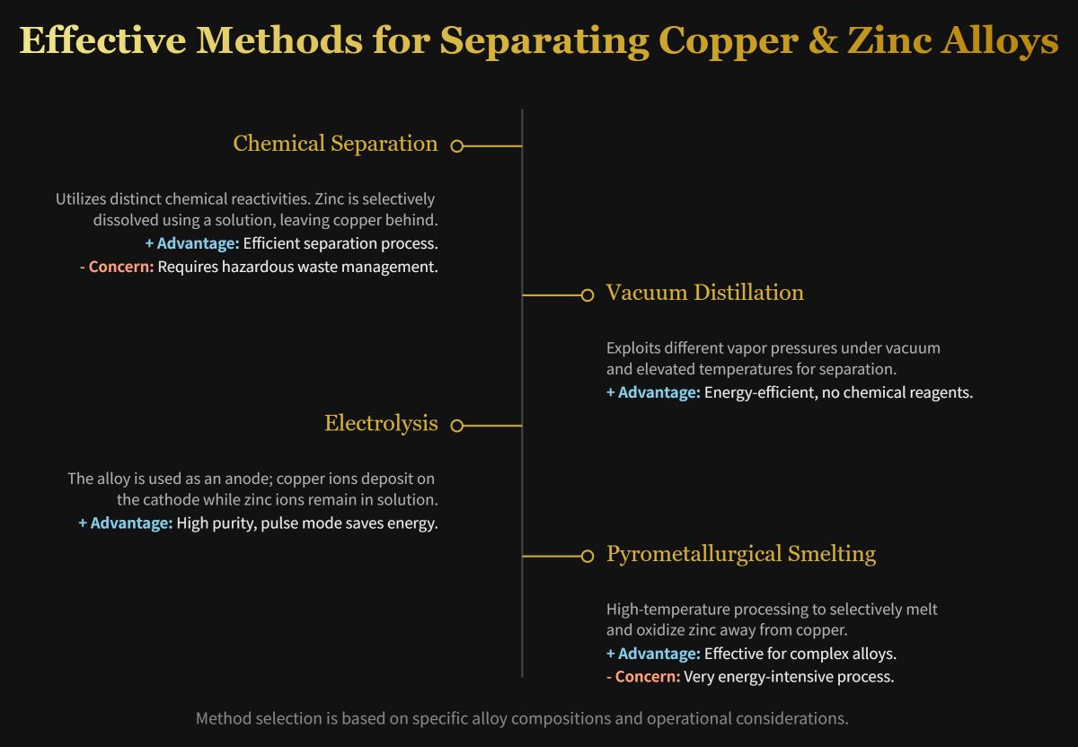 Separating Copper and Zinc Alloys: An Overview - MFG Shop