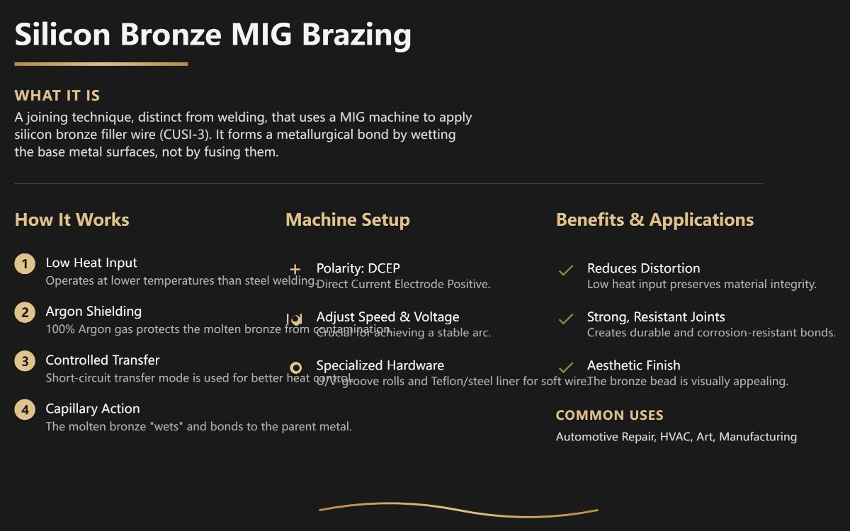 Silicon Bronze MIG Brazing: An Overview - MFG Shop