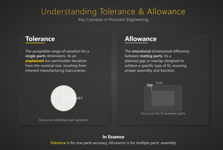 Tolerance vs Allowance: Understanding Key Differences - MFG Shop