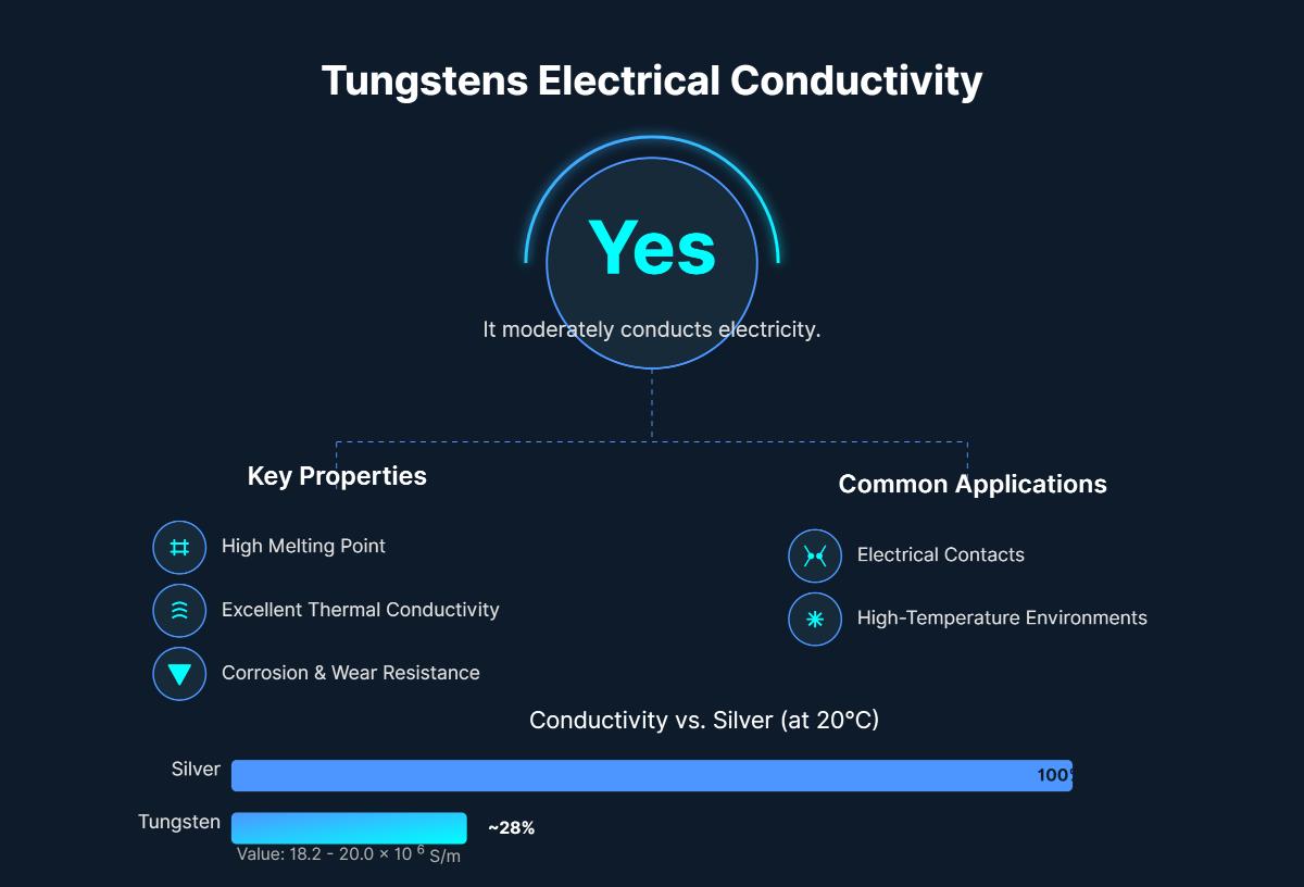 Tungsten Electrical Conductivity: Key Facts and Insights - MFG Shop