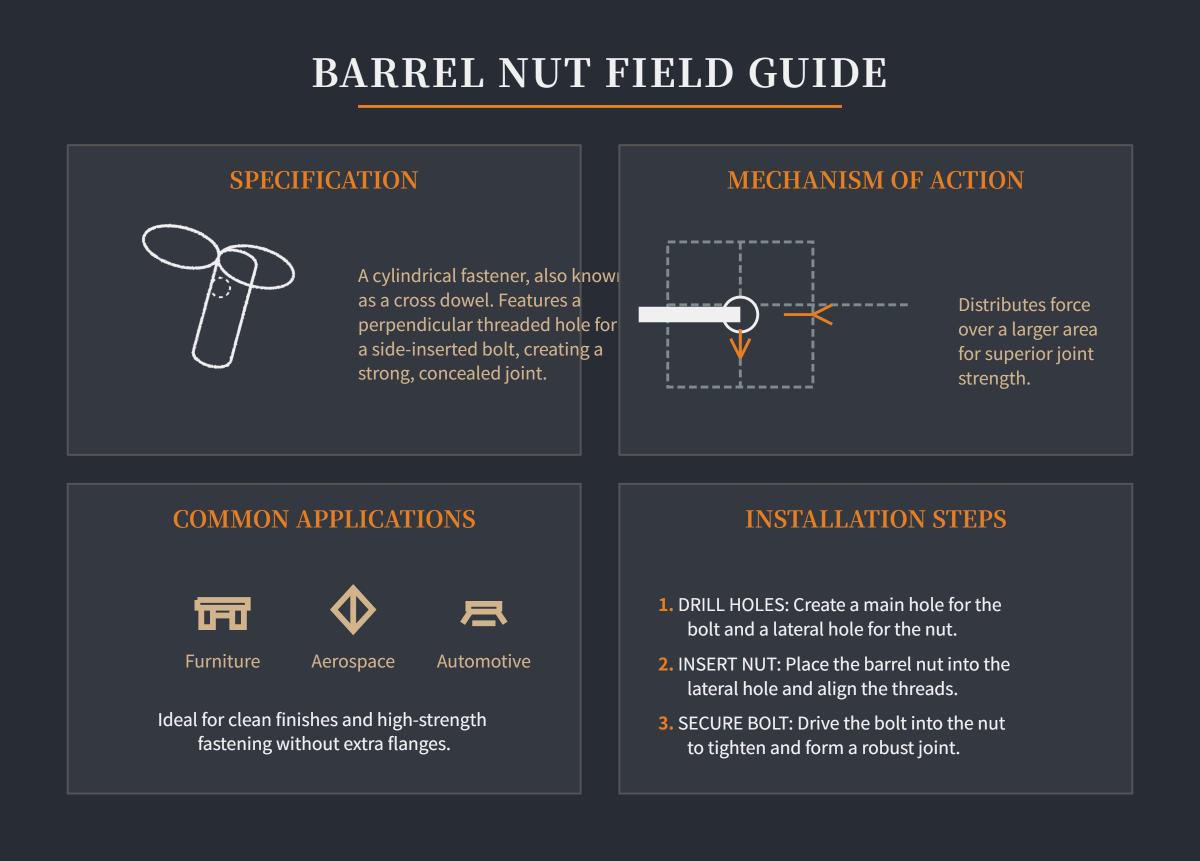 Understanding Barrel Nuts: Properties, Uses, and Installation Guide ...