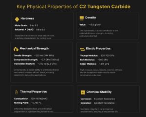 Understanding C2 Tungsten Carbide: Physical and Chemical Properties - MFG Shop