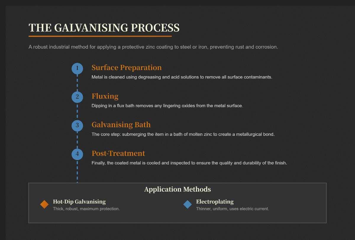 Understanding Galvanising: Process, Methods, and Benefits - MFG Shop