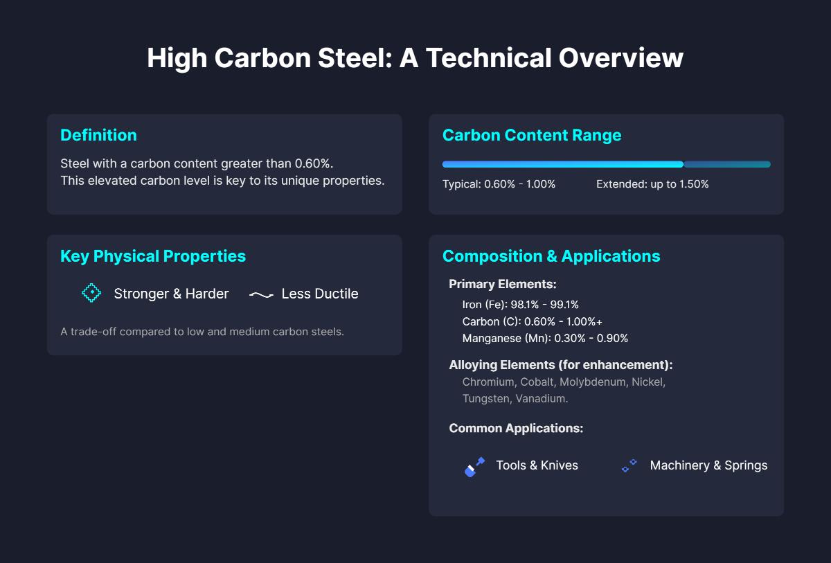 Understanding High Carbon Steel: Composition, Types, and Applications ...