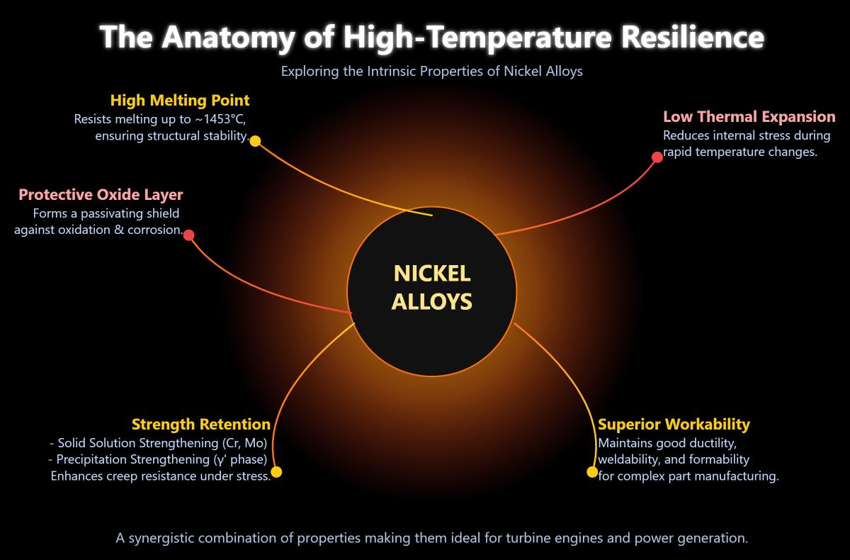 Understanding High Temperature Properties of Nickel Alloys - MFG Shop