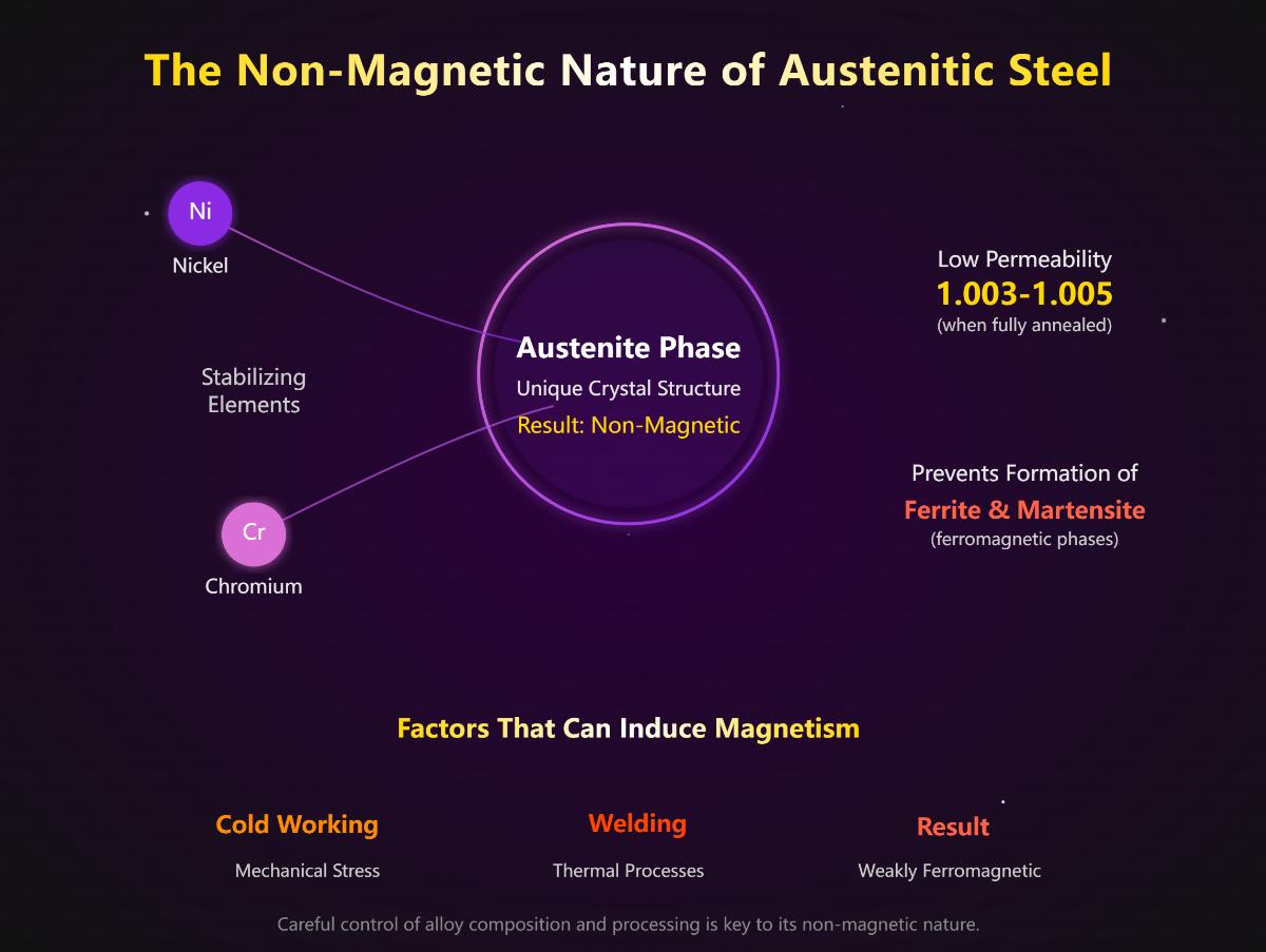 Understanding Magnetic Properties of Stainless Steel - MFG Shop
