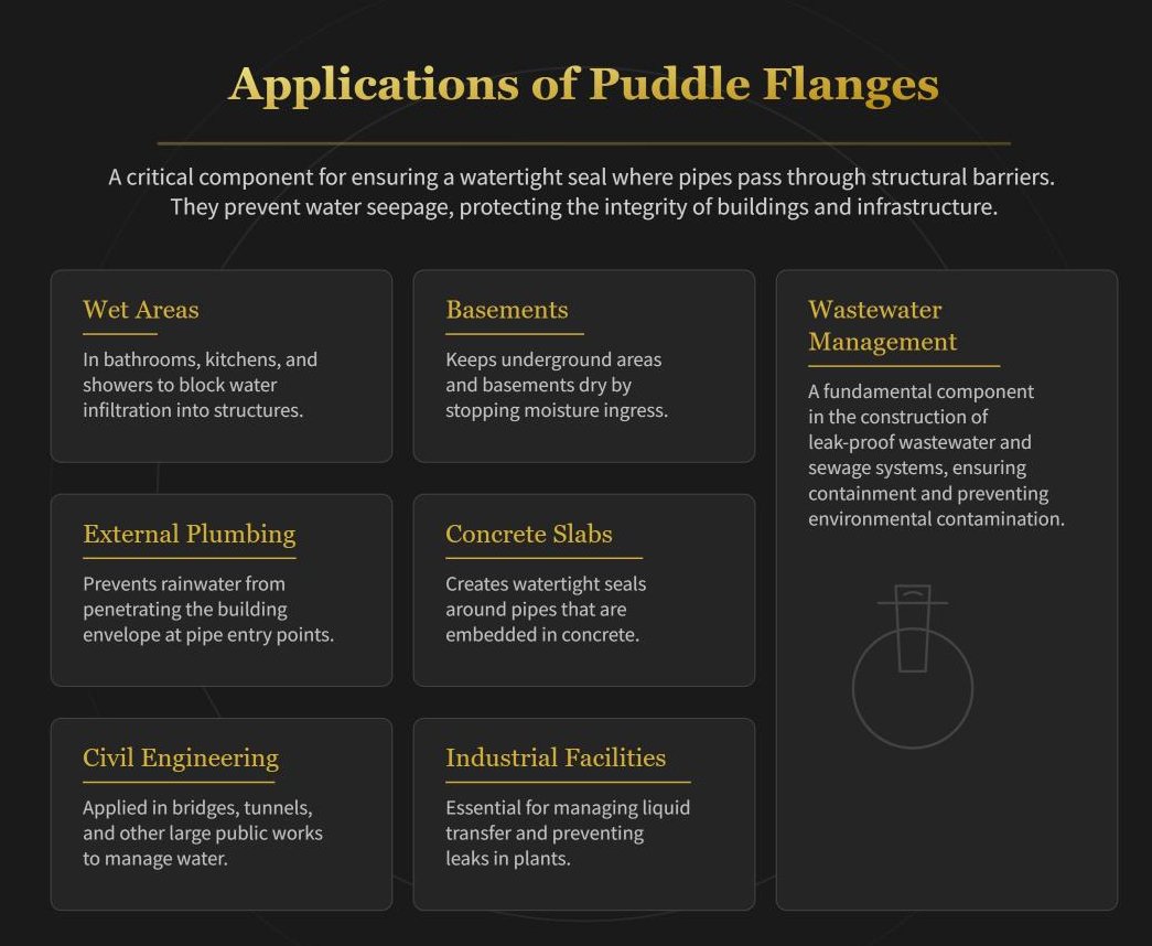 Understanding Puddle Flanges: Benefits, Uses, and Types - MFG Shop