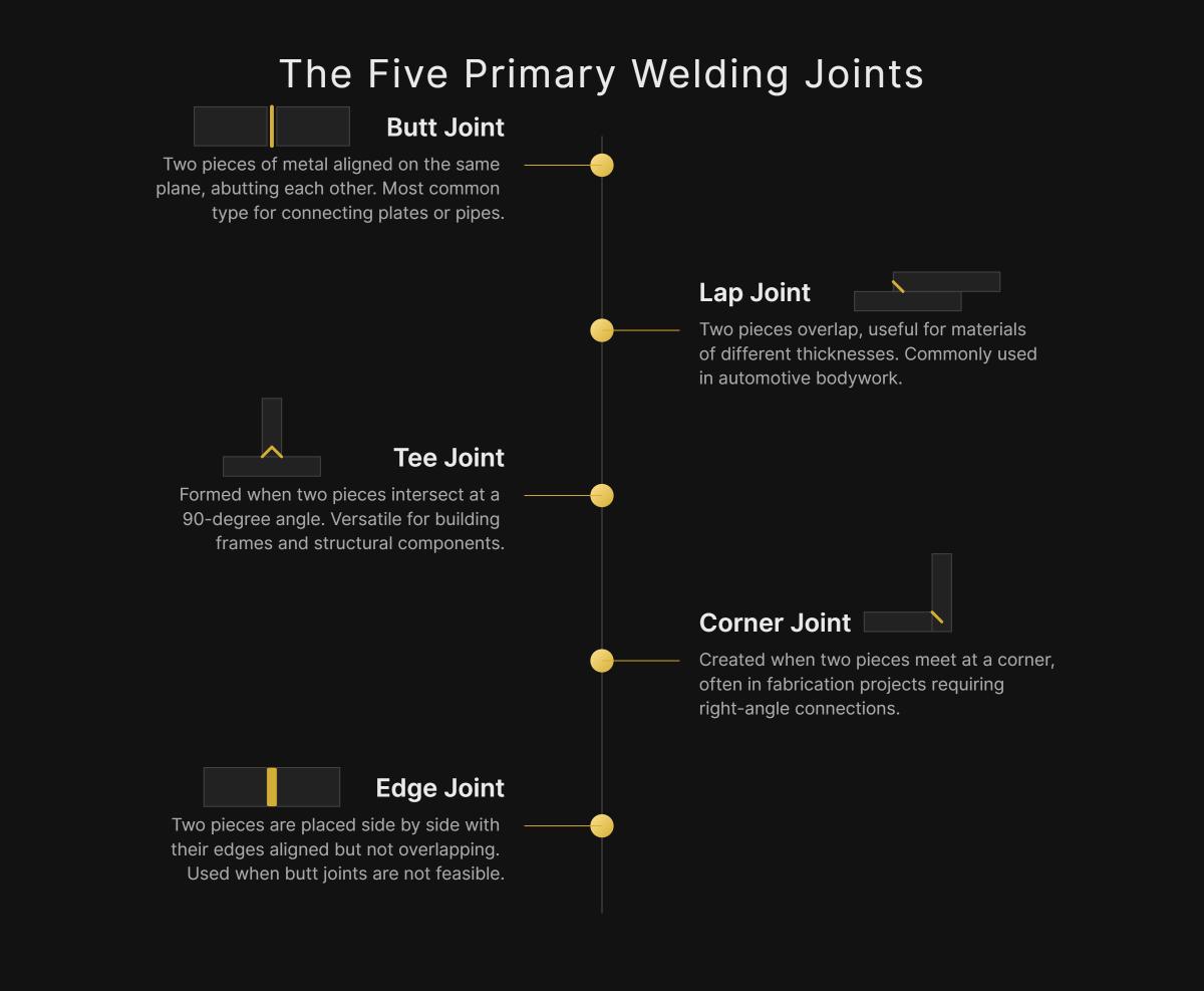 Understanding Welding Joints: Types, Uses, and Preparation - MFG Shop