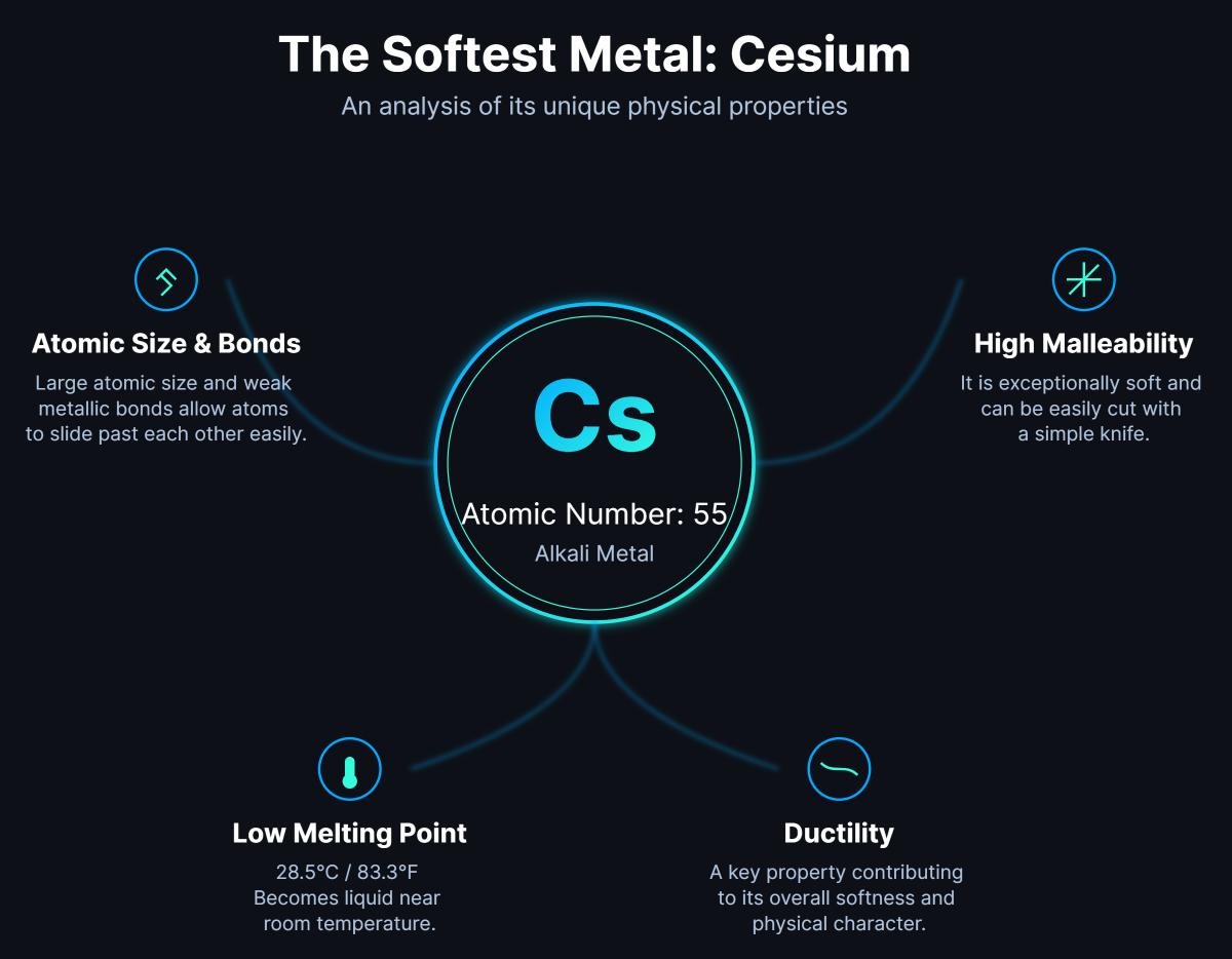 Understanding the Softest Metal: Properties, Uses, and Comparisons ...