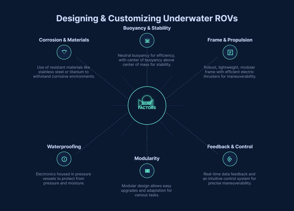 Underwater ROV Design and Customization: Key Considerations - MFG Shop