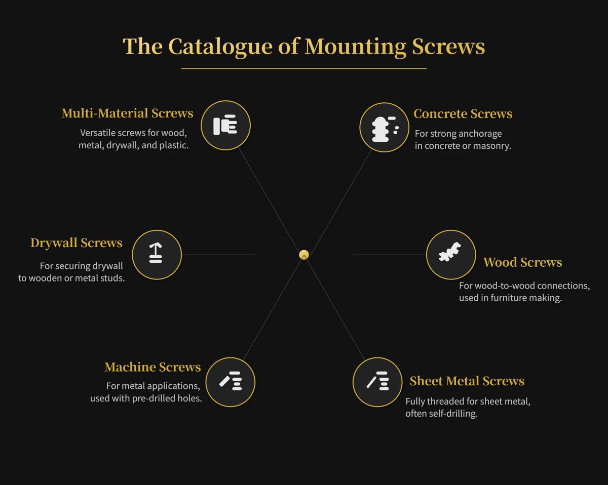 What is a Mounting Screw? Explained - MFG Shop